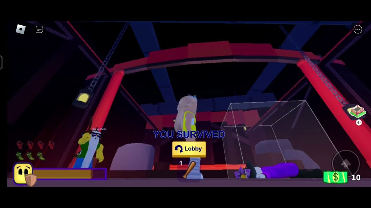 Satisfaction of winning both normal and secret ending in Roblox break ...