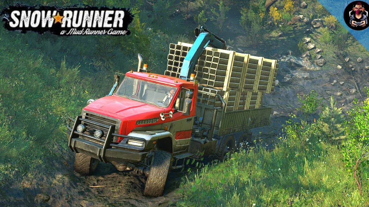 SnowRunner SnowRunner Deliver to the Factories Bridge:Metal Beams /2 ...