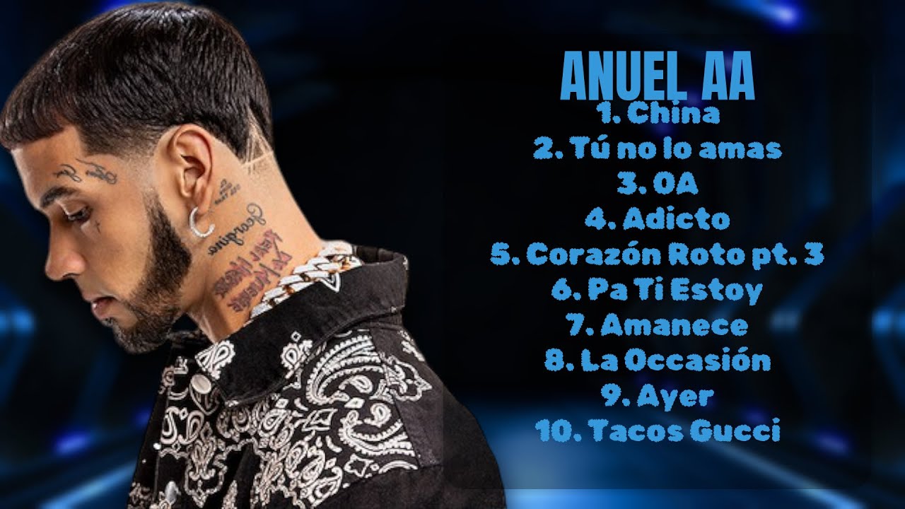 Anuel AA-Smash hits mixtape of 2024-Prime Chart-Toppers Playlist-State ...
