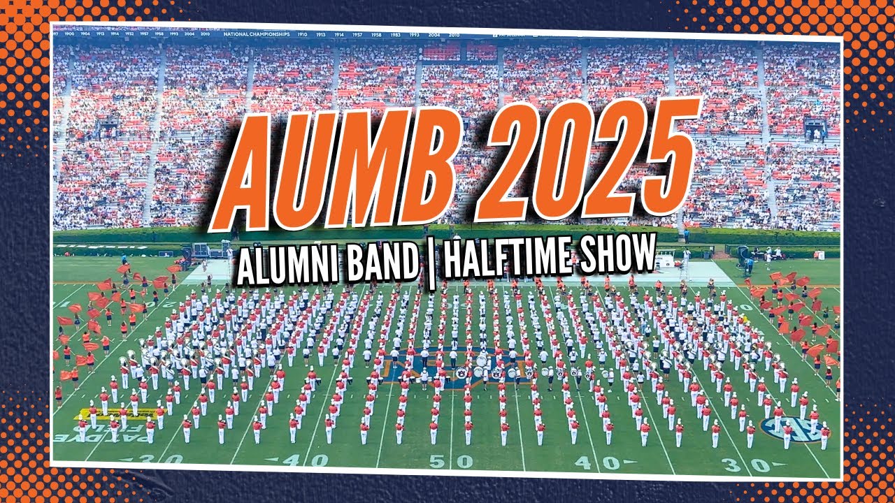 Alumni Band | Auburn University Marching Band | 2025 HALFTIME | 4K FULL ...