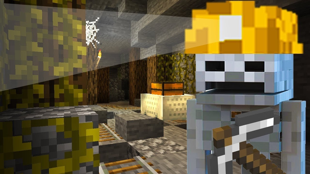 Заброшенная шахта на необитаемом острове в майнкрафте 😃 Minecraft