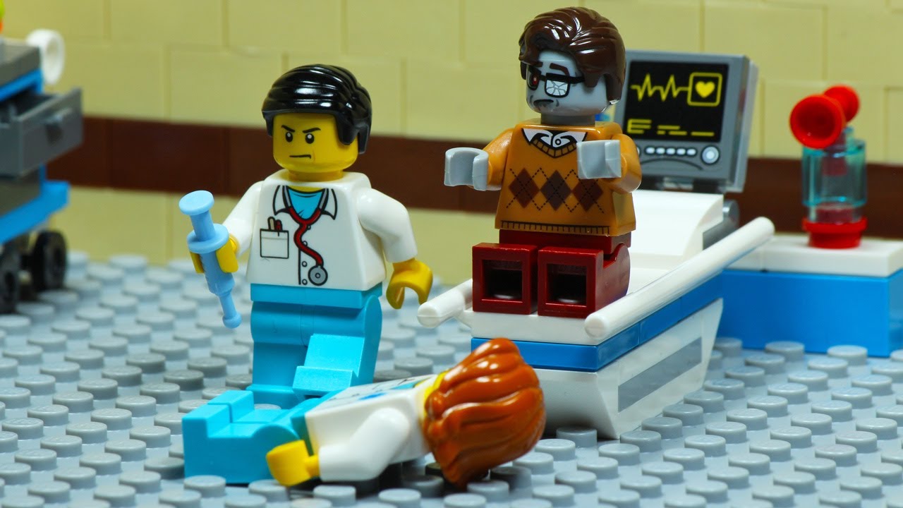 Lego City Zombie SWAT Hospital Attack - YouTube