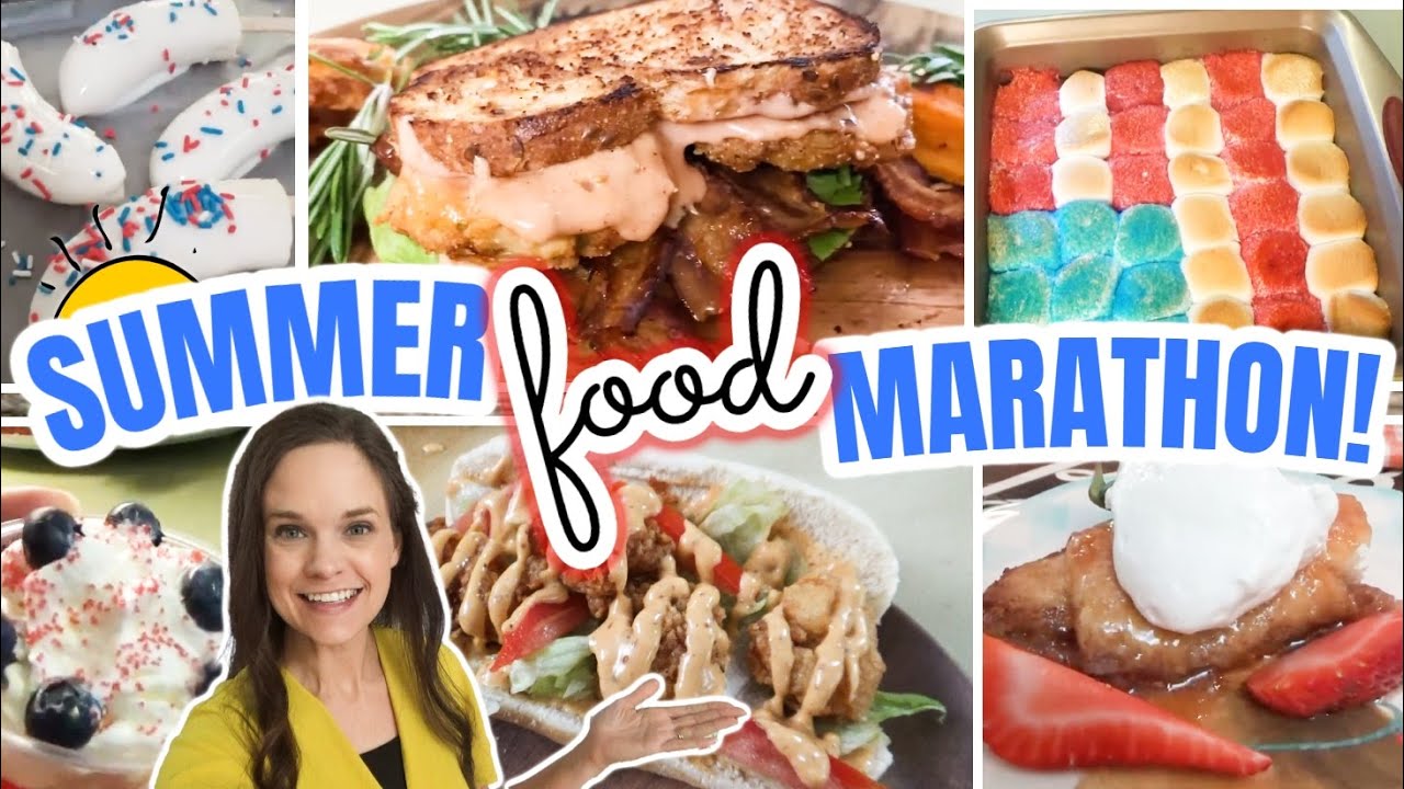 OVER 25 Recipes to make this SUMMER! | Ultimate Summer Foods Marathon ...