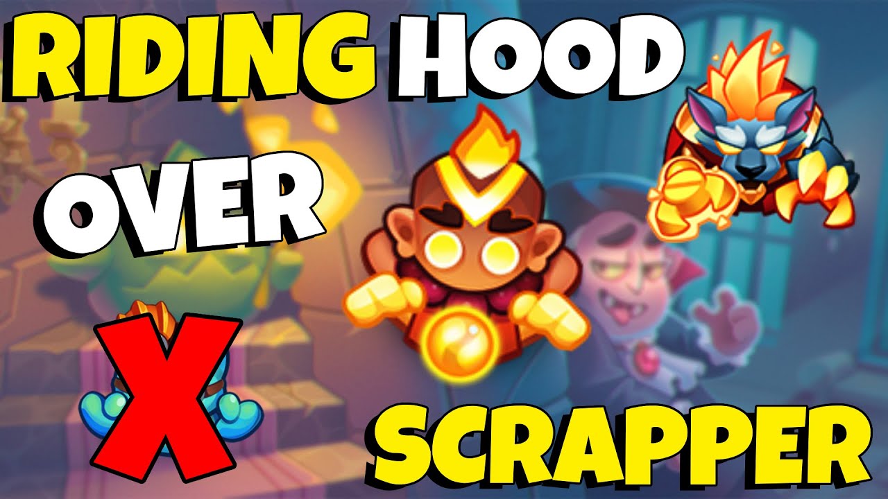 Is Riding Hood Replacing Scrapper? - Monk Hood Deck - Rush Royale - YouTube