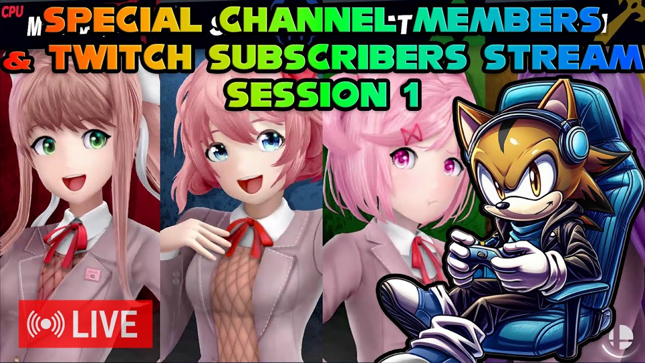 Special Sunday Stream for YouTube Channel Members and Twitch ...