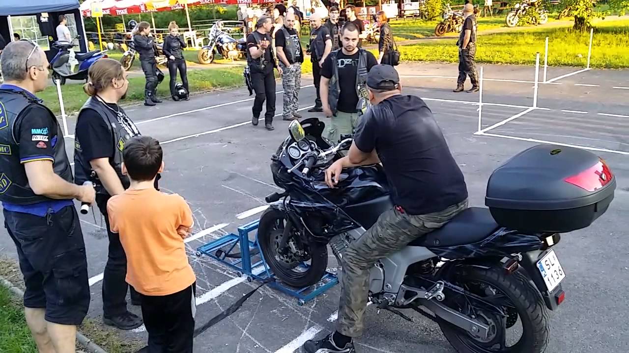 Zlot Motocyklowy - Brynek 2014 Invaders MC Poland - Konkurencje - YouTube