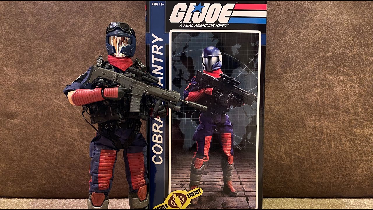 Sideshow Collectibles 2011 GI Joe Cobra Viper Review - YouTube