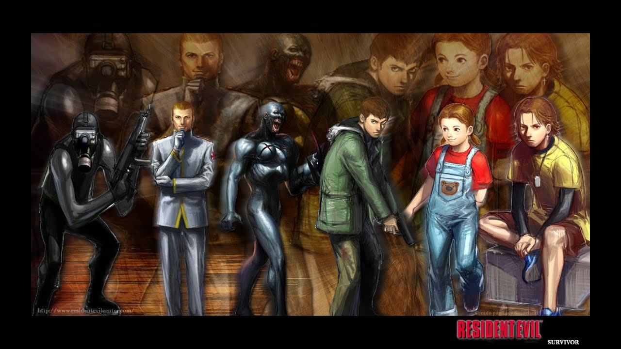 Resident Evil Survivor [Part 7] Theater & Hopsital - YouTube