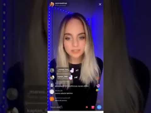 Cemre Solmaz eski yayın.Dans ediyor.