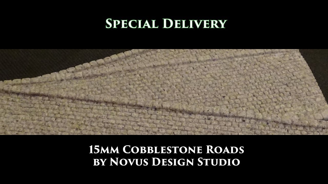 15mm Cobblestone Roads by Novus Design Studio - YouTube