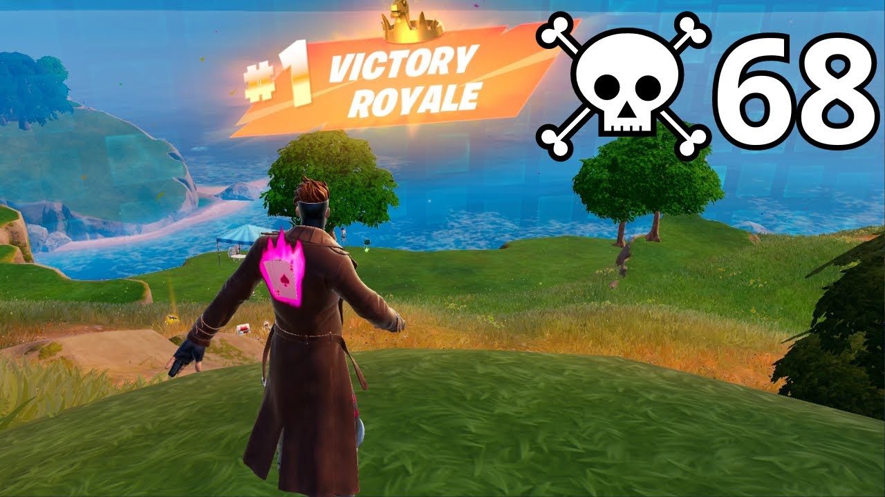 68 Elimination GAMBIT Solo Vs Squads Zero Build Gameplay WINS (Fortnite ...