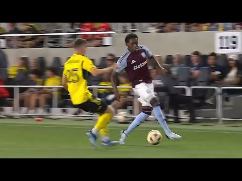 Jaden Philogene  Aston Villa Debut vs Columbus Crew•Friendly Match [28/7/2024]