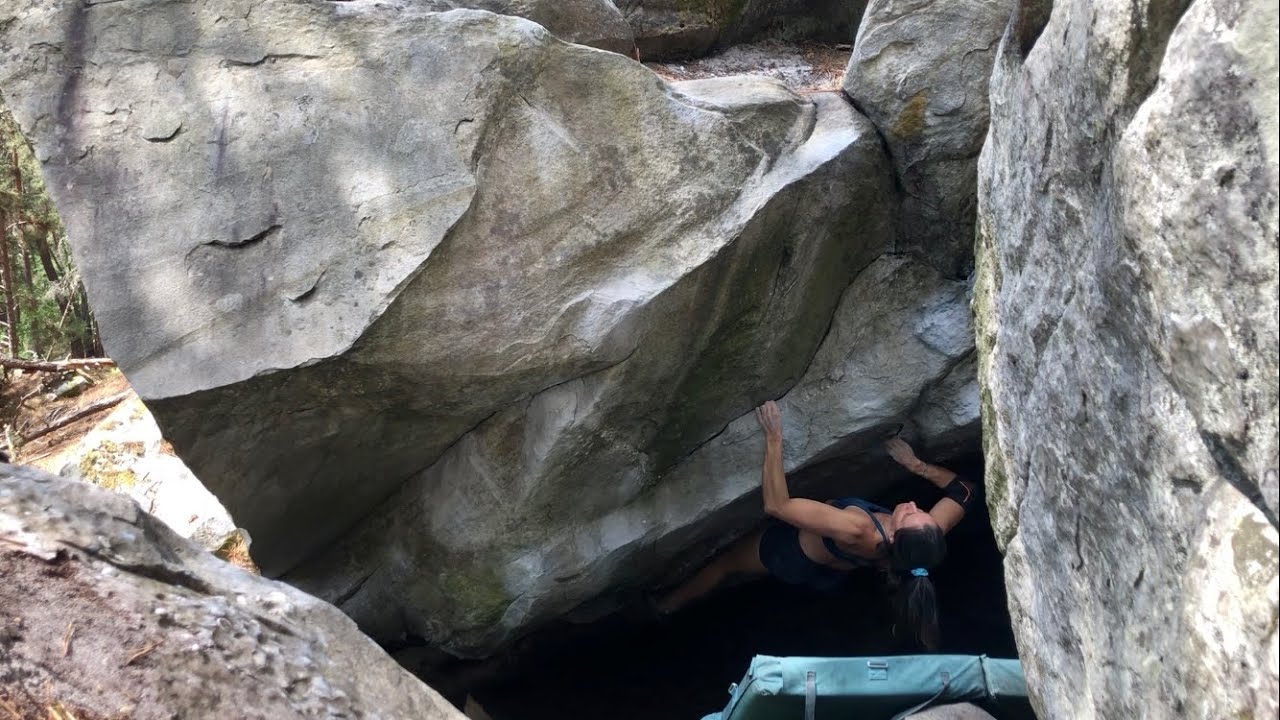 Waterloo (sans convention) - 7b+ in Font - YouTube