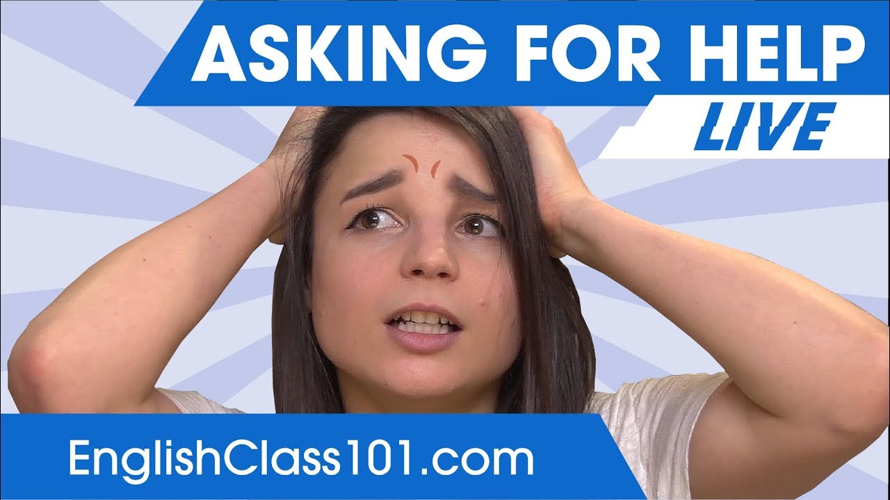 How To Ask For Help In English YouTube