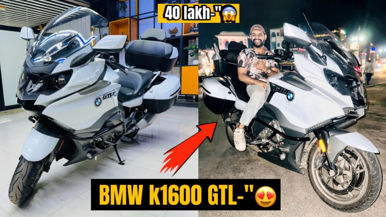 Finally Ride BMW K1600 GTL 😍 - YouTube