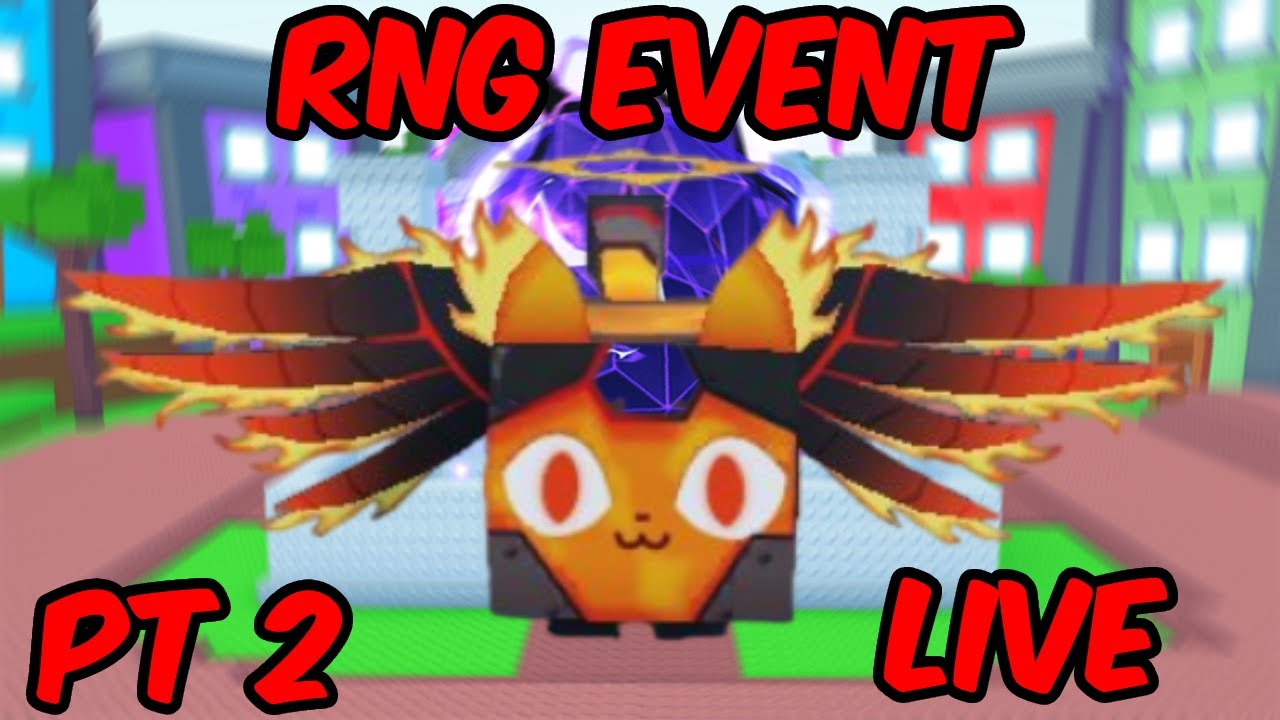 (🔴LIVE) 🎰RNG EVENT PART 2!! PET SIMULATOR 99 UPDATE!! (Roblox) - YouTube
