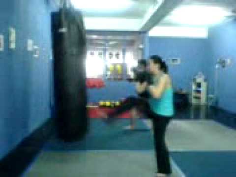 Michelle Front Push/Teep Kick - YouTube
