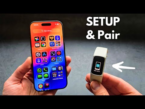 How to Connect & Pair Fitbit Charge 6 to iPhone iOS - Google Health Fitbit App