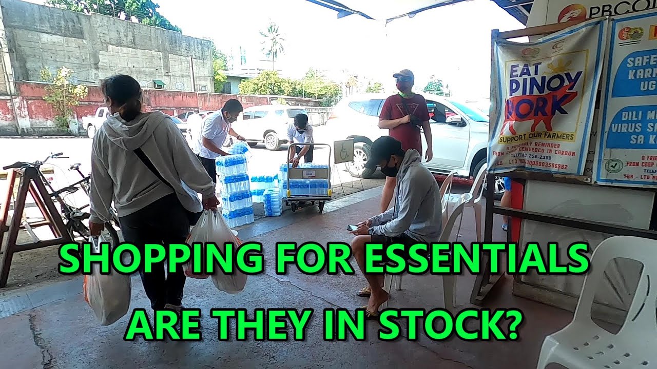 SHOPPING FOR ESSENTIALS. ARE THEY IN STOCK? - YouTube