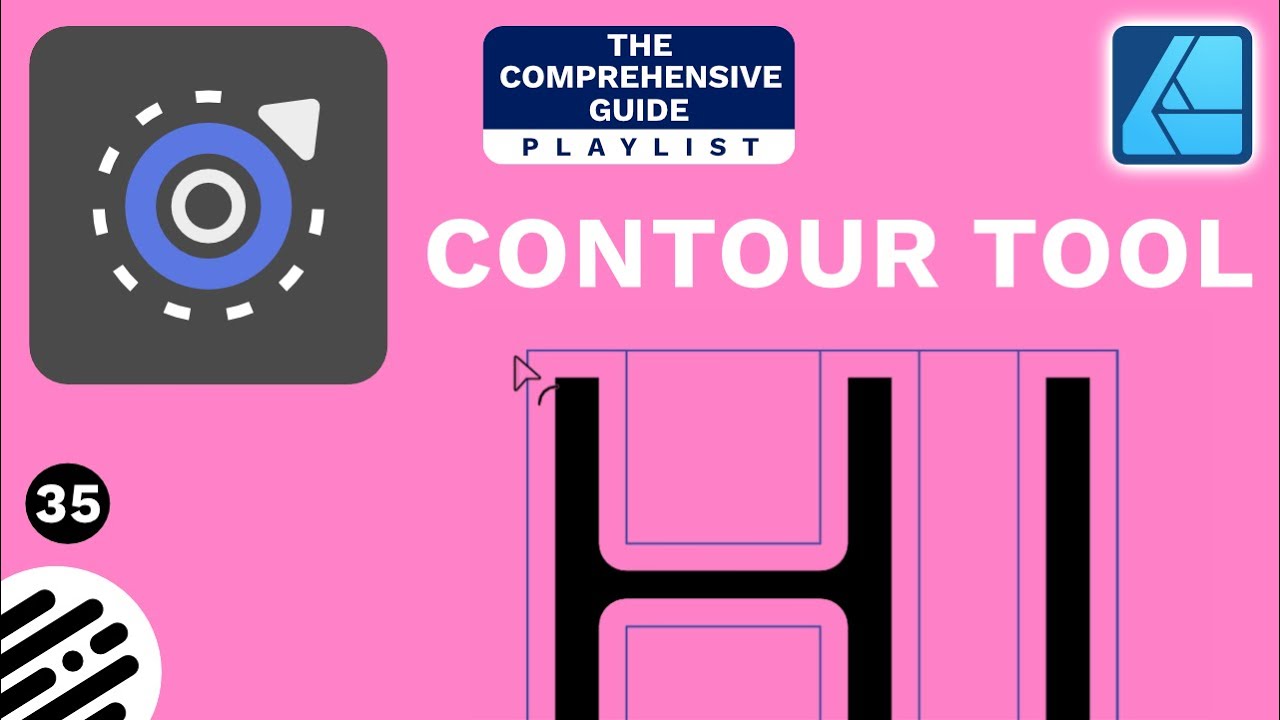 Affinity Designer Tutorial: How to Offset a Path with the Contour Tool ...