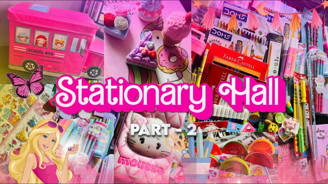 Stationary Hall 🤩| PART -2| / Stationary Items - YouTube