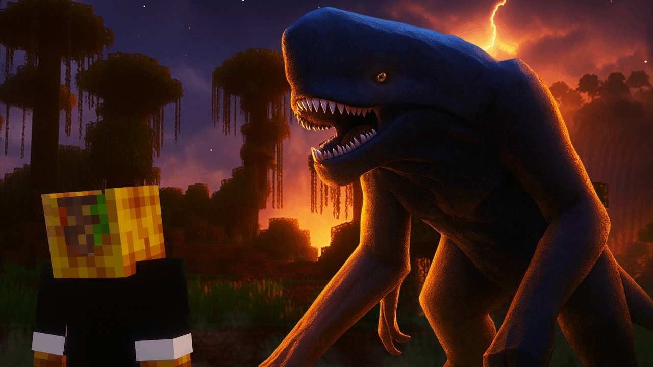 This New Minecraft Horror Mod Is TERRIFYING | The Distorted Rex - YouTube