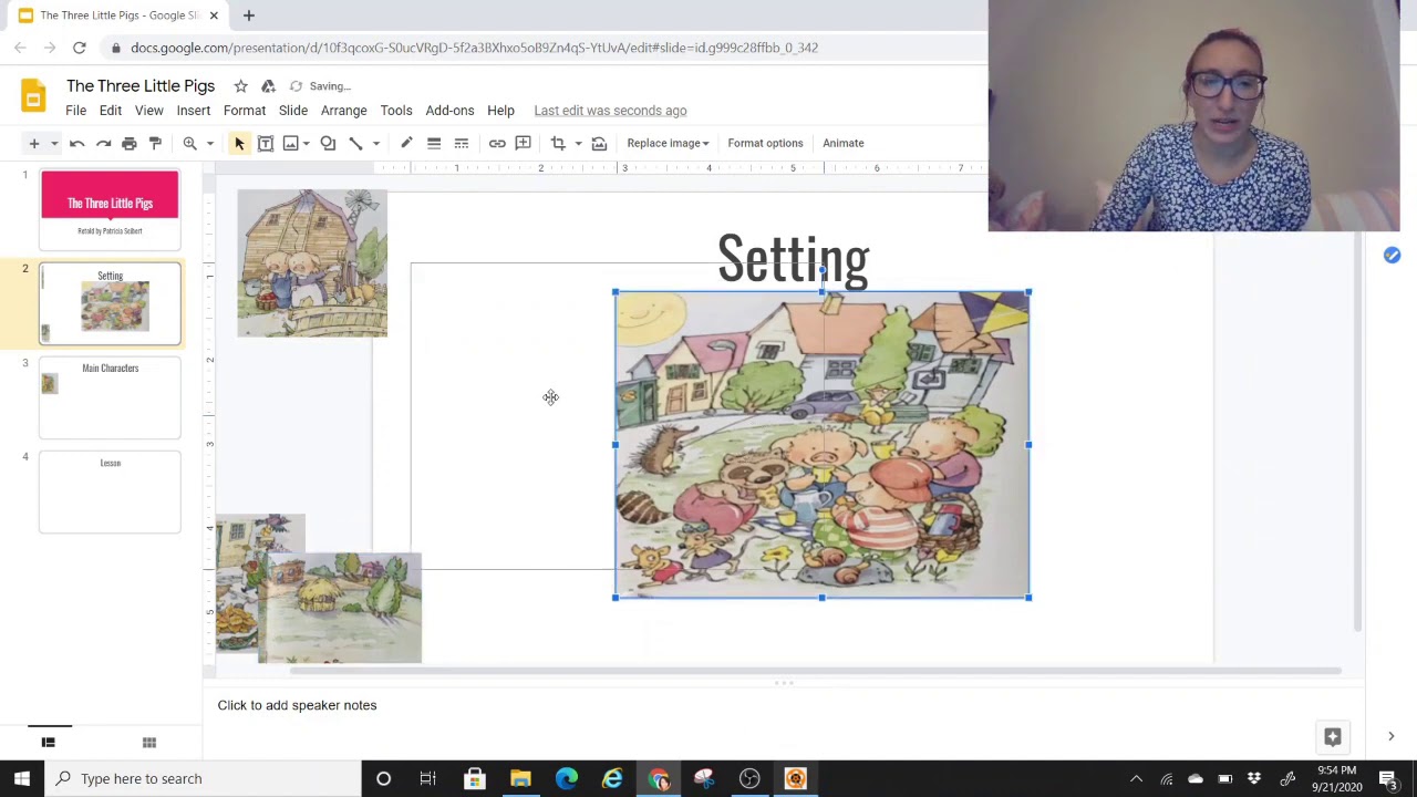 The Three Little Pigs~ Story elements - YouTube