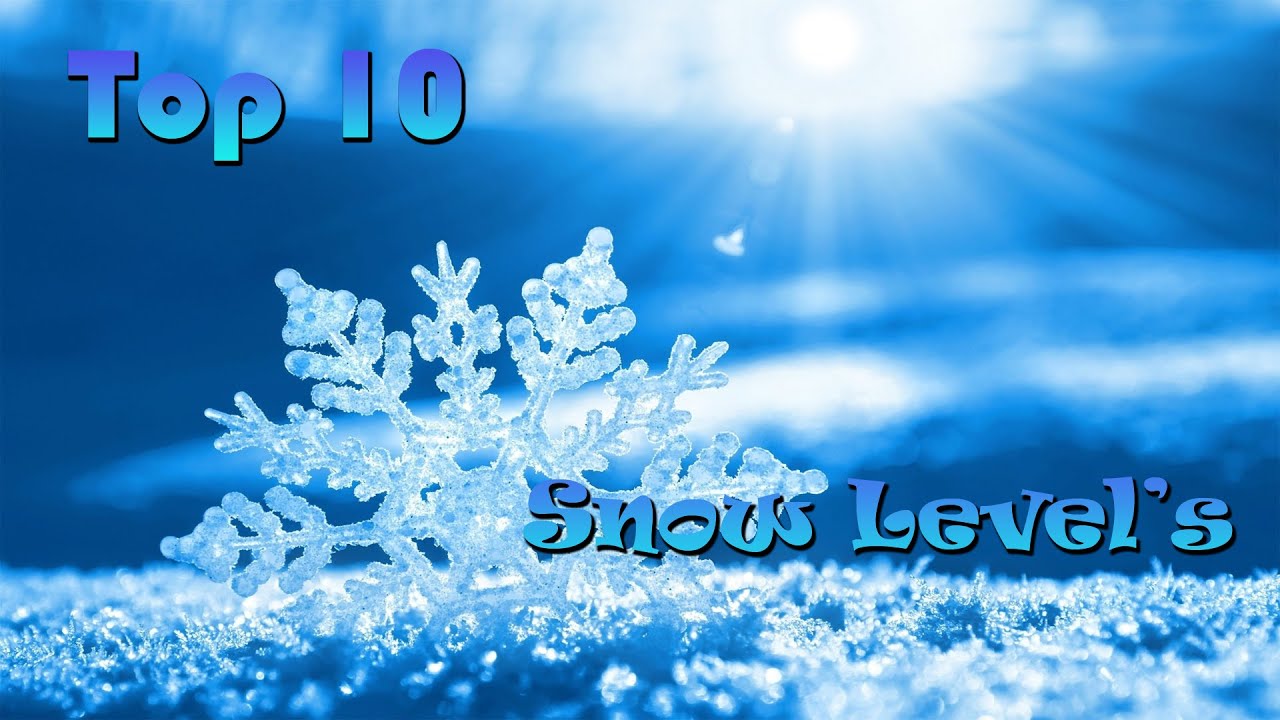 Top 10 Snow Levels in Video Games - YouTube