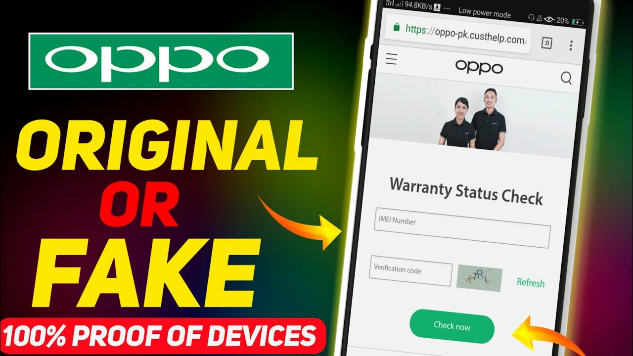 OPPO Original Or Fake Copy || Oppo Original Mobile Check Secrets ...
