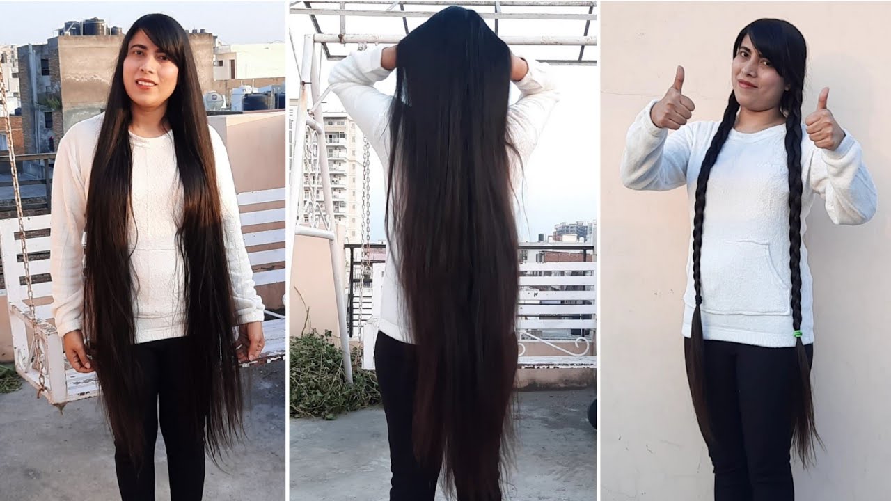 Best Morning Hair Care Routine For Long Hair - YouTube