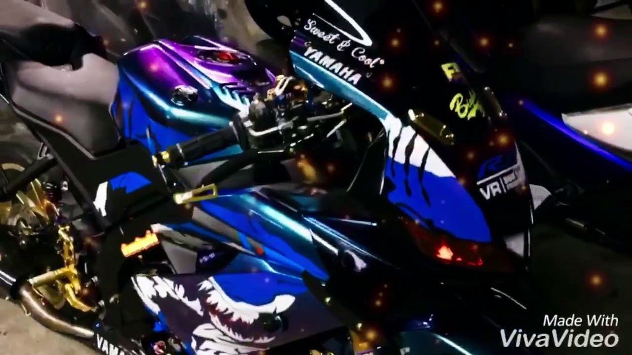 Yamaha yzf R15 shark edition by. BBM Racing - YouTube