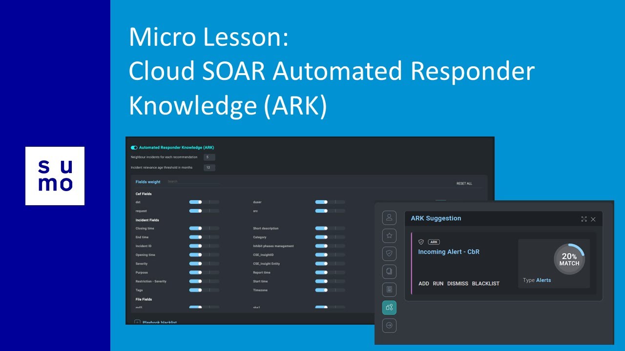 Micro Lesson: Cloud SOAR Automated Responder Knowledge (ARK) - YouTube