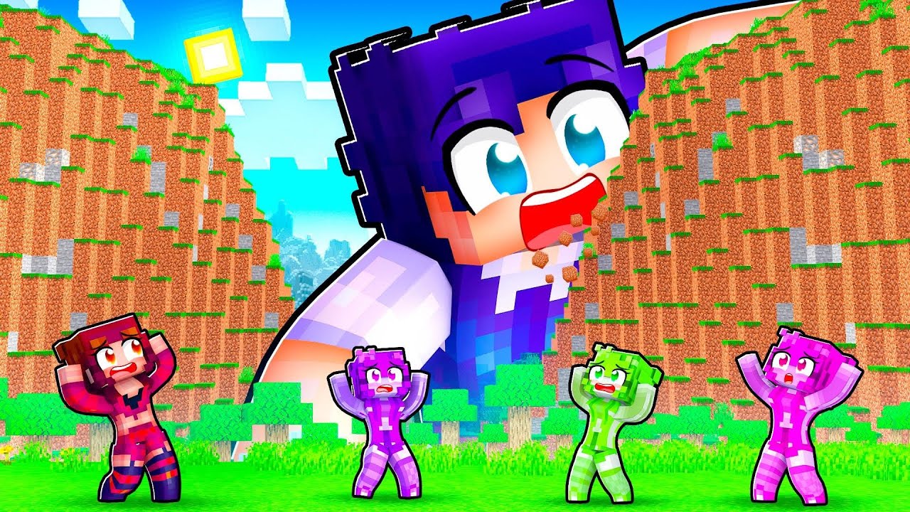 Andy Can EAT BLOCKS In Minecraft! - YouTube