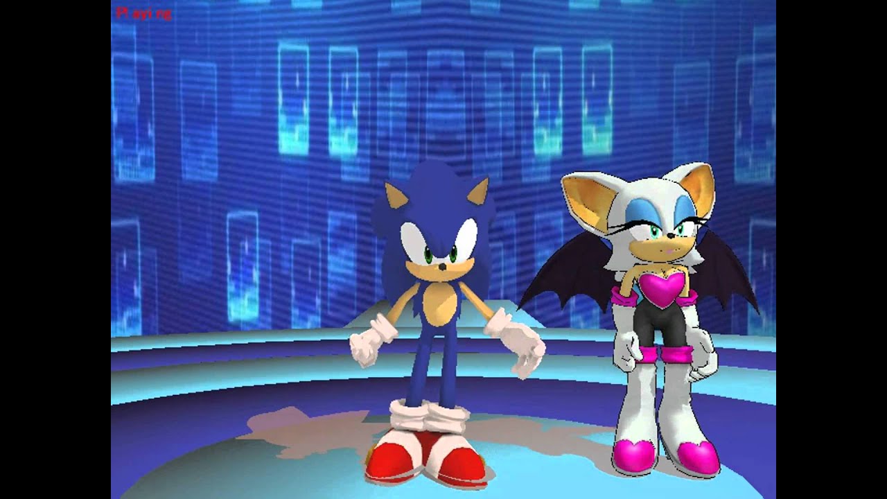 MMD - Sonic and Rouge Got the Moves Like Jagger - YouTube