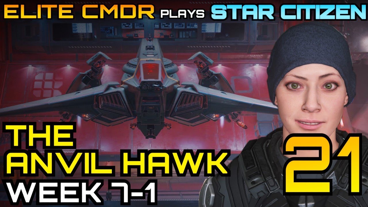 My Favorite Combat Ship - the Anvil Hawk - Star Citizen : An Elite CMDR ...
