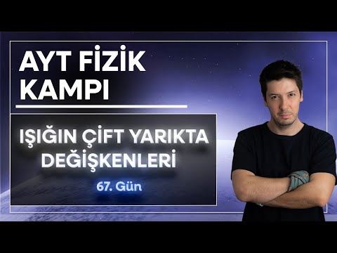 25) Dalga Mekaniği - Işığın Çift Yarıkta Girişimine Etki Eden Faktörler ( 67. Gün )