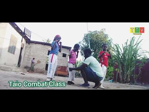 taio combat - lesson ,combat foot work-part .1 junior step. - YouTube