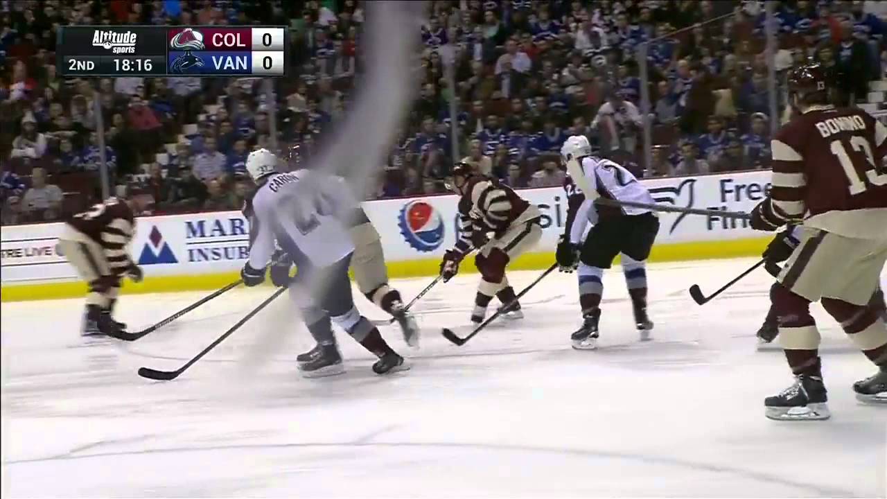 Colorado Avalanche vs. Vancouver Canucks 26/3/15 - YouTube