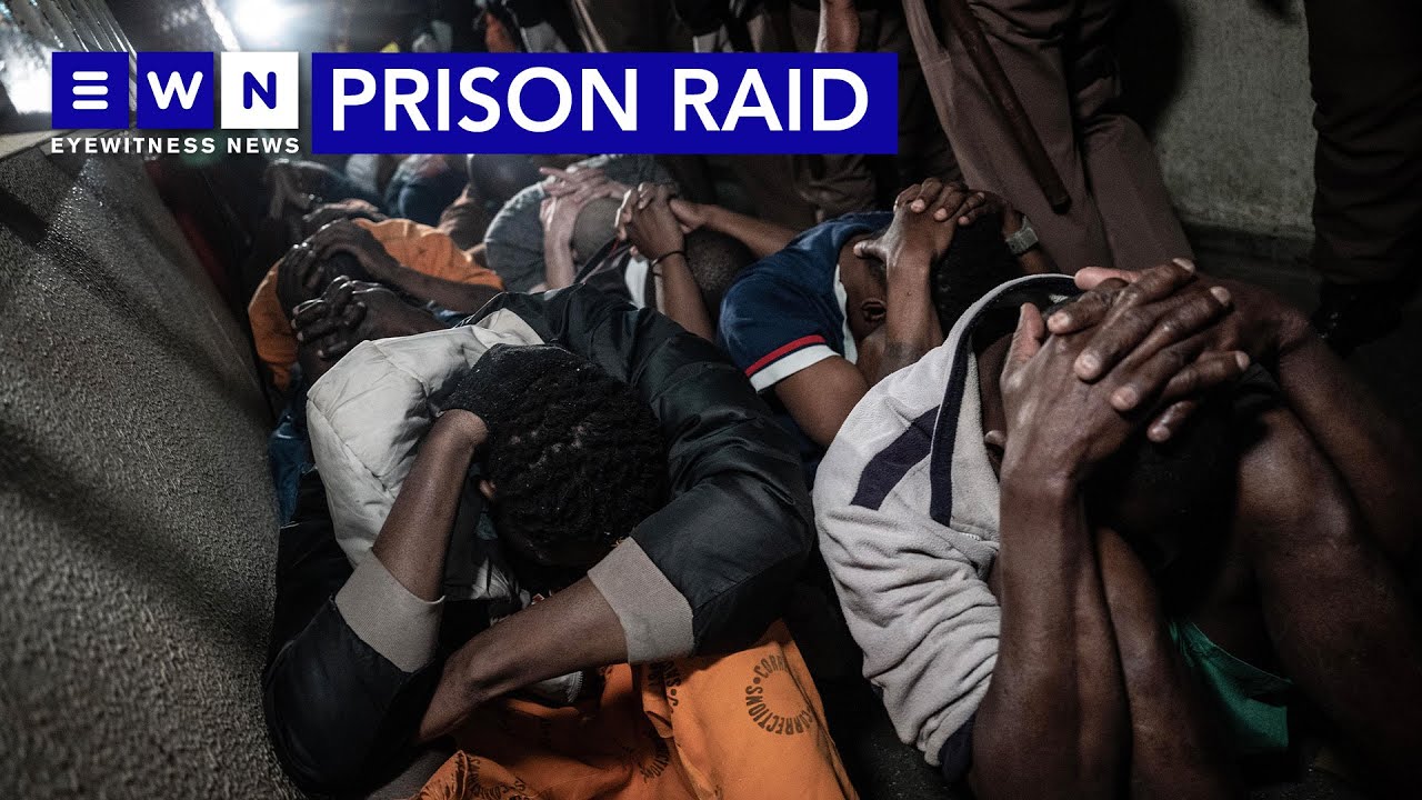 Drugs, cellphones and a PS4 - Search and raid at JHB prison - YouTube