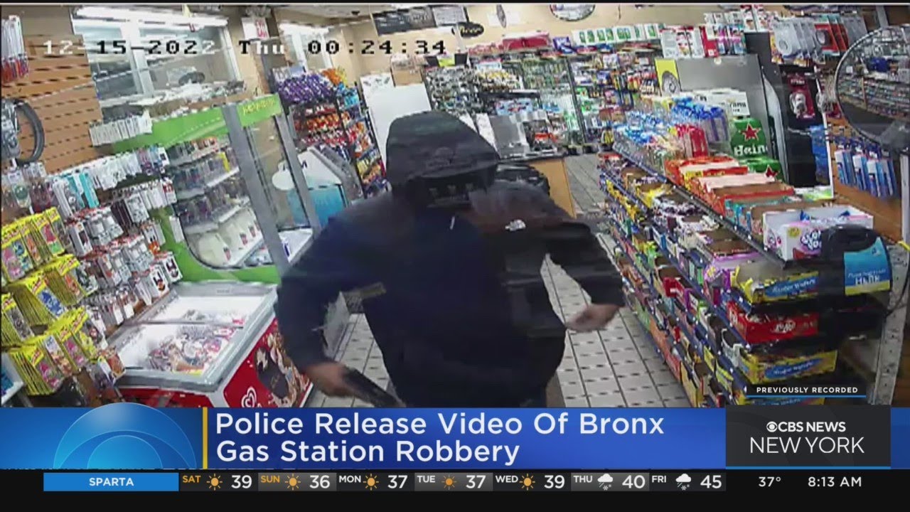 Police release video of gas station robbery suspects - YouTube