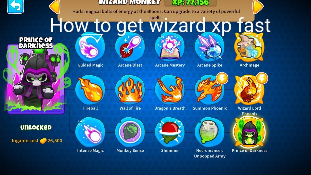 how to get wizard xp fast - YouTube