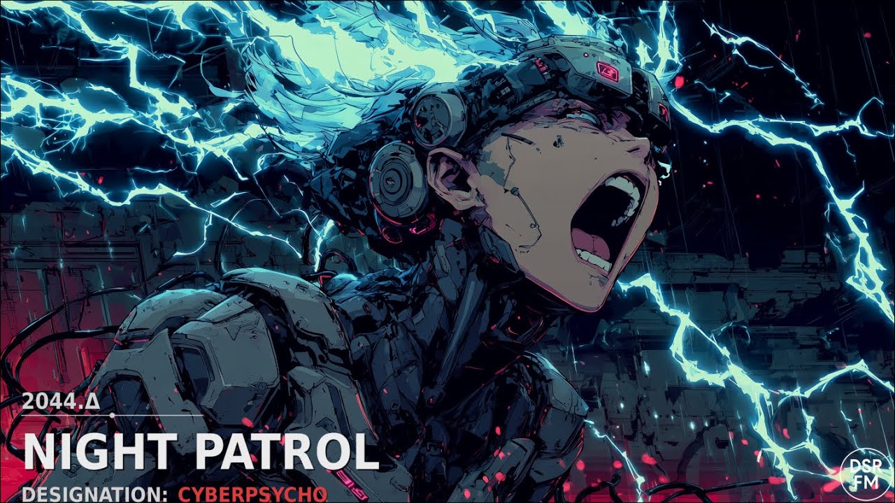 2044.Δ — NIGHT PATROL: CYBERPSYCHO | Darksynth Album | Deep Space Relay ...