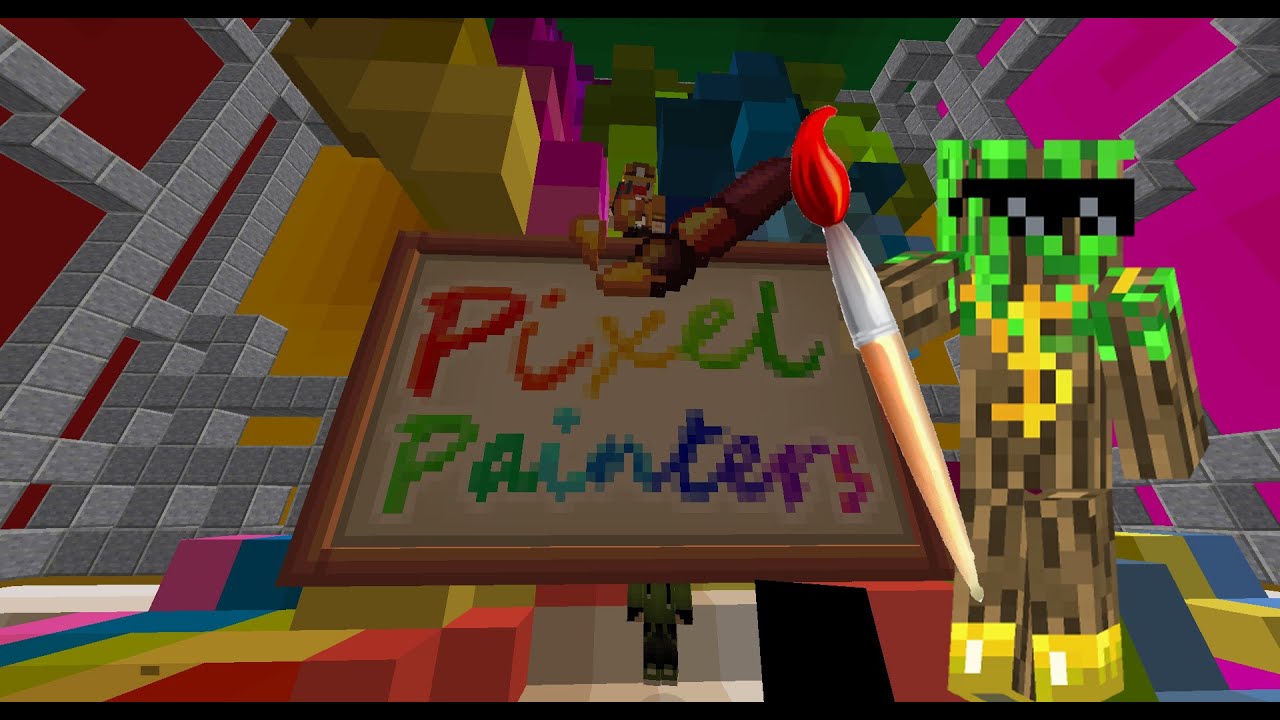 Die ULTIMATIVE Challenge! - Pixel Painters - Minecraft - YouTube