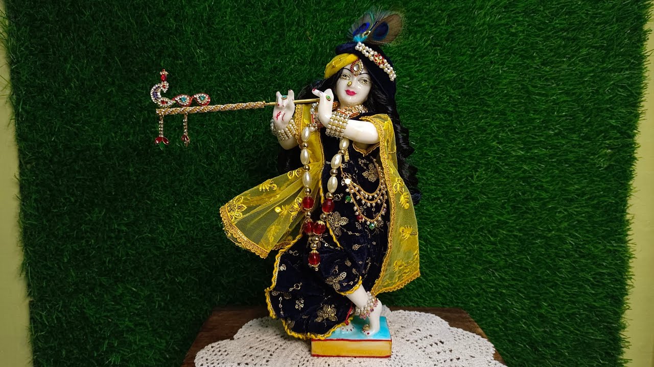 12inch yugal Sarkar Poshak || Yugal Jodi Shri Krishna ji Poshak ...