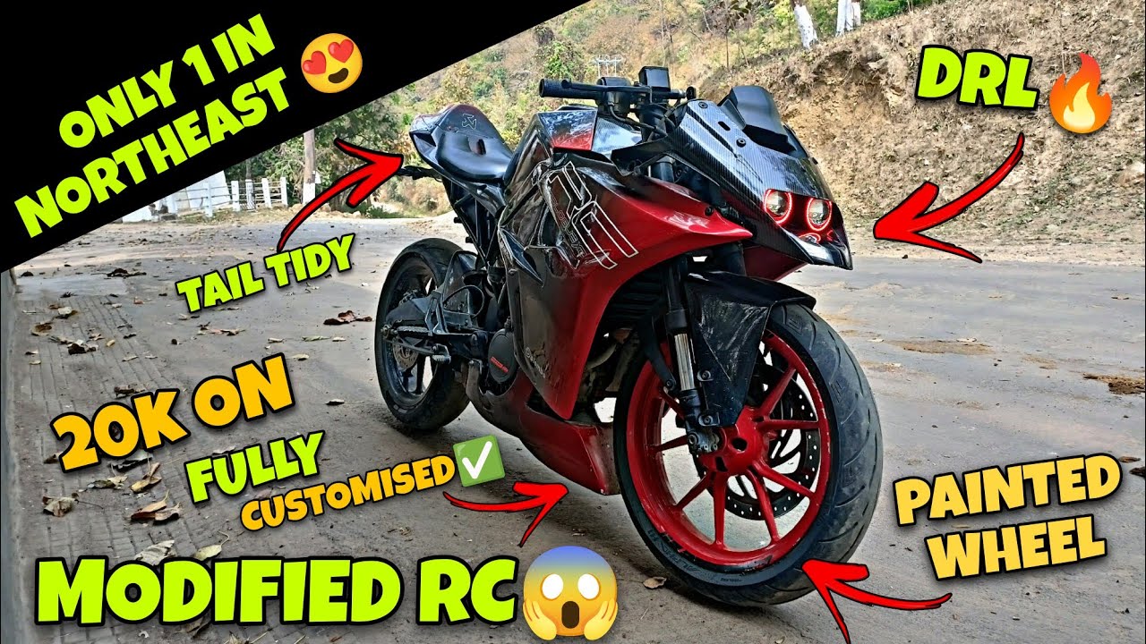 Fully Modified KTM Rc200 - Only 1 in NORTH EAST 😲😍 - YouTube