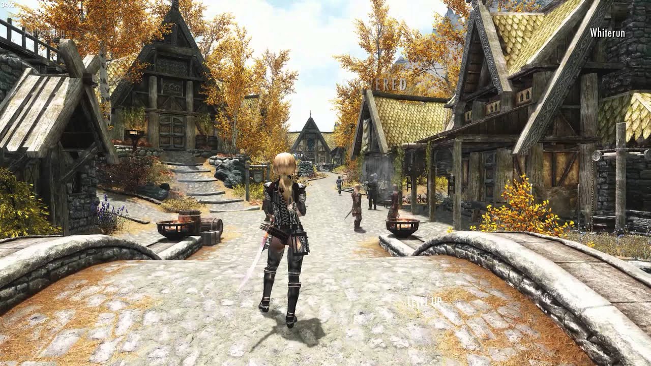 Real Next-Gen graphics - Skyrim GTX 780Ti ( 4K ) part 2 - YouTube