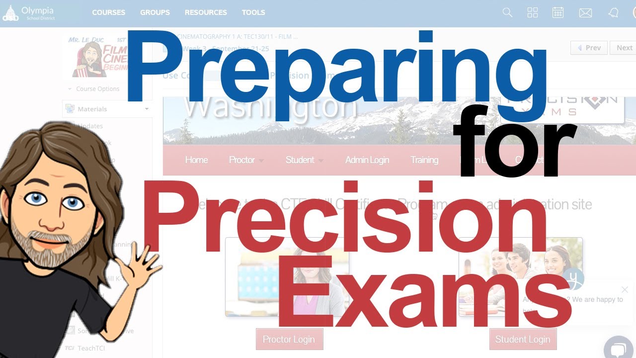 Preparing for Precision Exams and Proctoring - YouTube