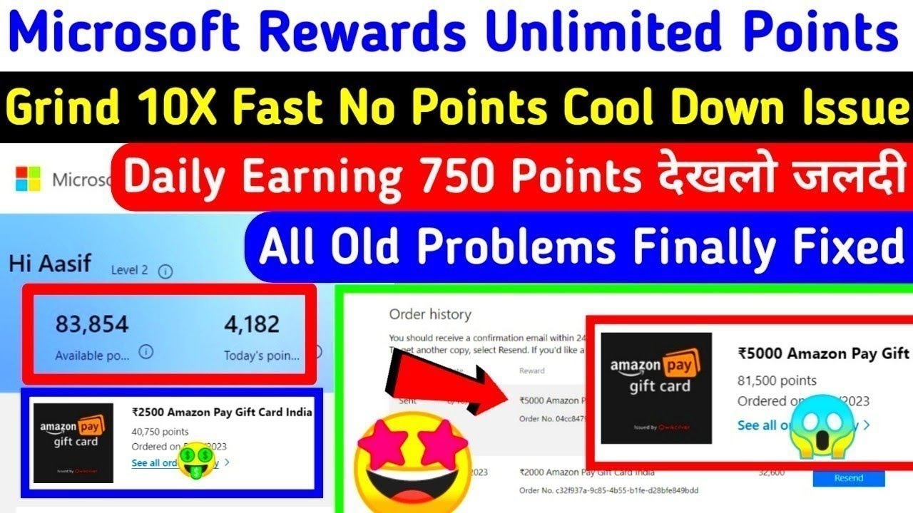 Microsoft Rewards Good News😍Unlimited Points + All Issues Fixed ...