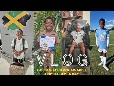 I Got A Golden Achiever Award + 2nd Trip to Tampa Bay - YouTube