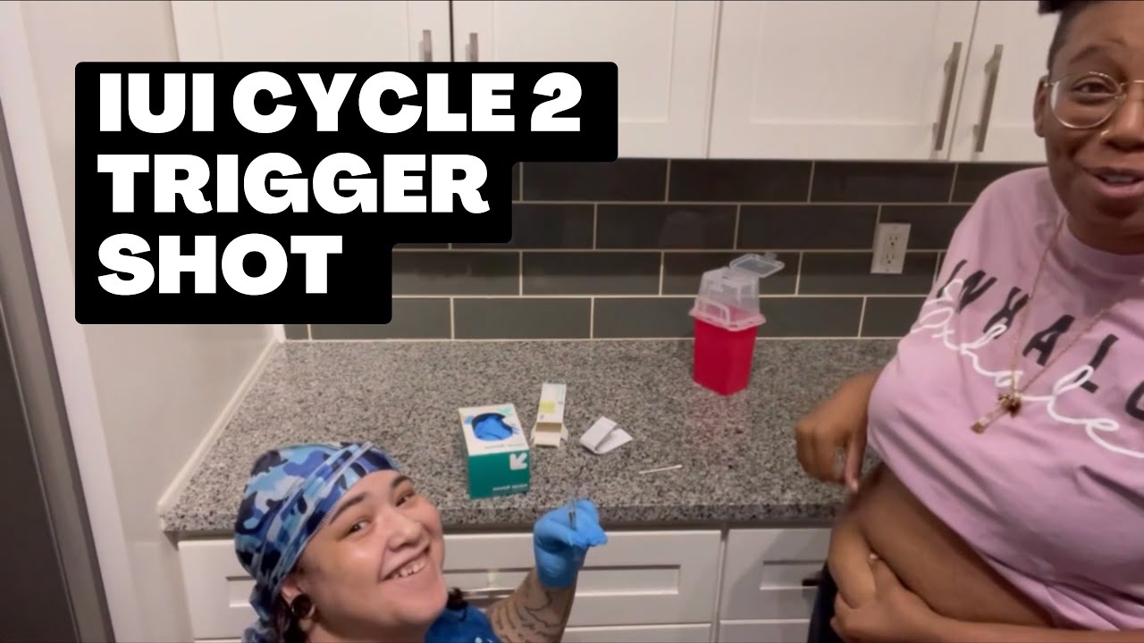 IUI Cycle 2 Trigger Shot ||| IUI || TTC Journey || IUI Journey || Baby ...